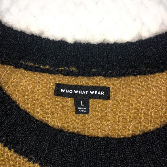 Target | Sweaters | Womens Striped Long Sleeve Cozy Crew Neck Sweater ...